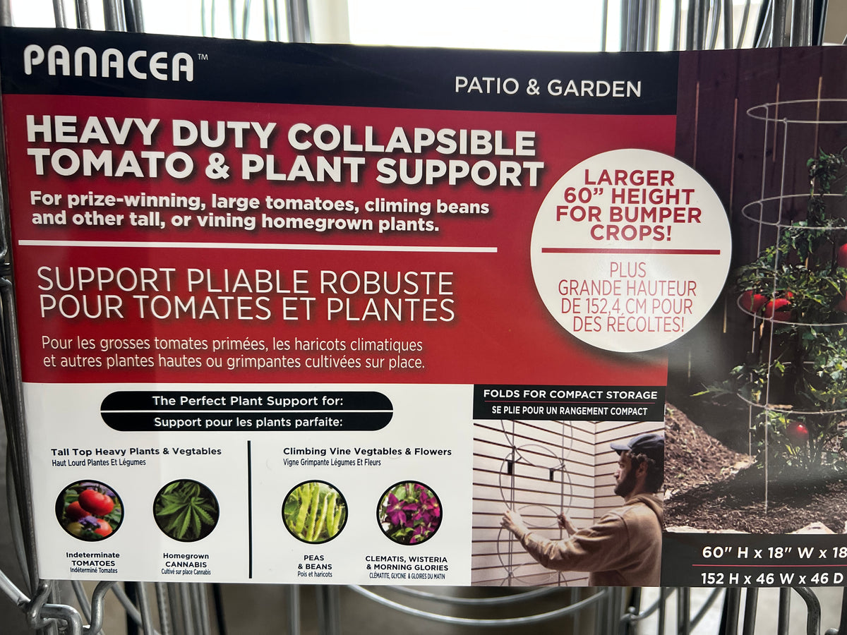 Panacea_ Heavy Duty Collapsible Tomato Plant Support – Prairie Blossom ...