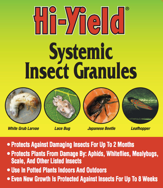 Hi-Yield® Systemic Insect Granules (1 lbs) – Prairie Blossom Nursery