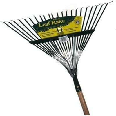Flexrake 22-in. Medium Spring Action Leaf Rake – Prairie Blossom Nursery